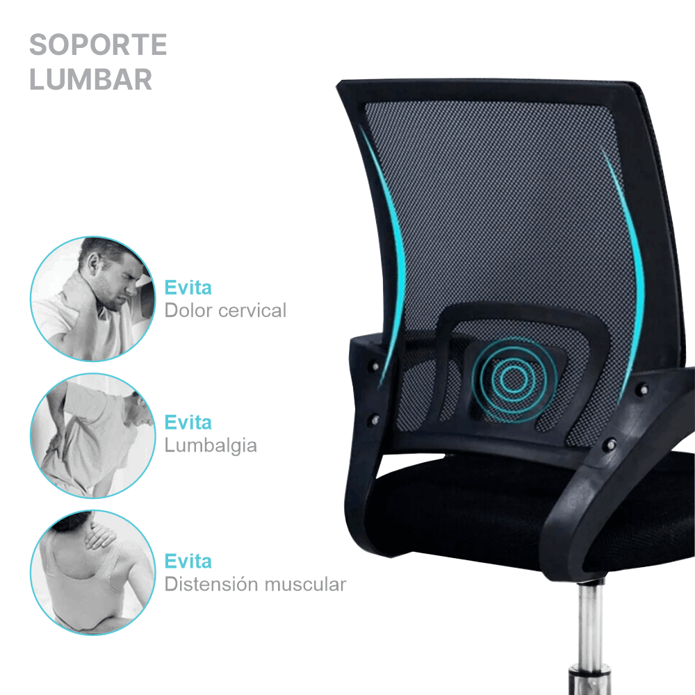 Silla Ejecutiva Donna Modelo X5 Negra - Districomp