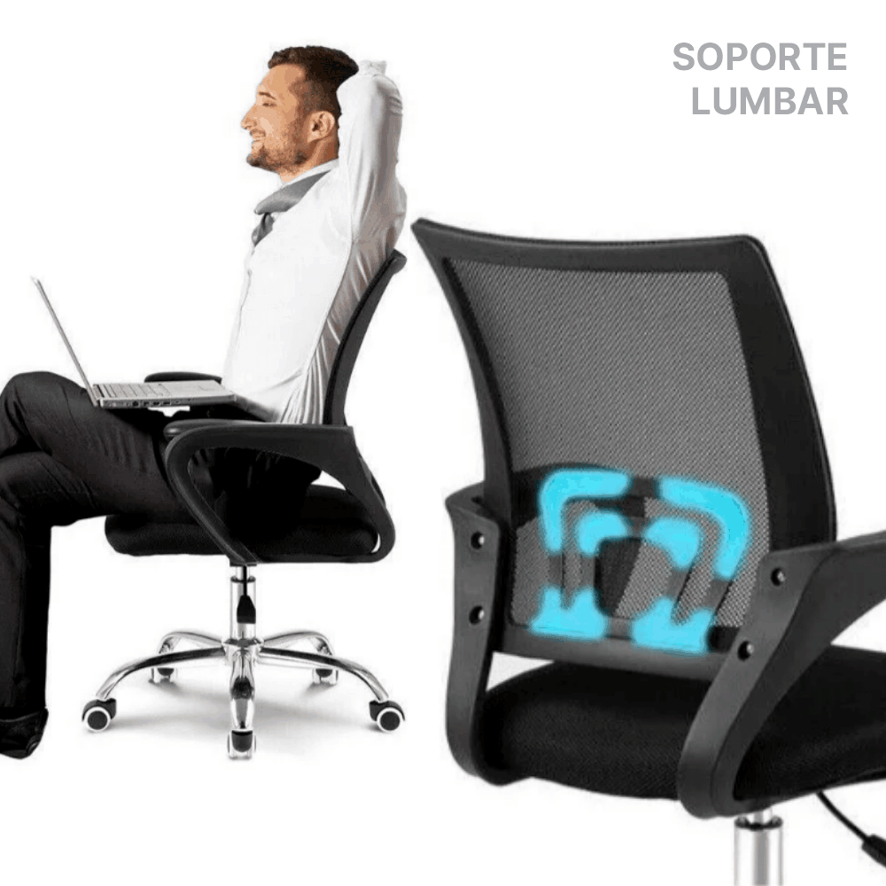 Silla Ejecutiva Donna Modelo X5 Negra - Districomp